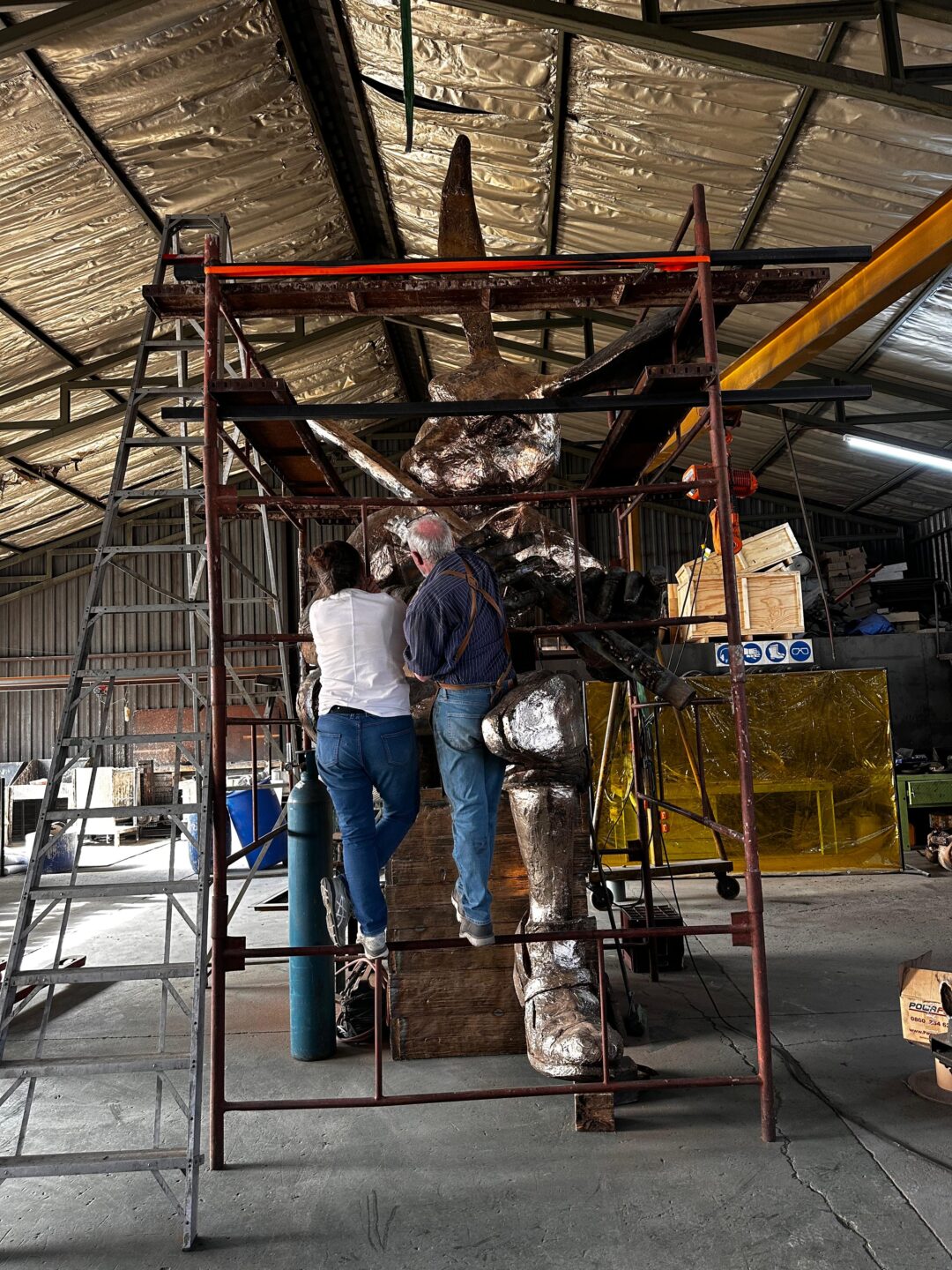 The Artist - Carol Cauldwell Sculpture